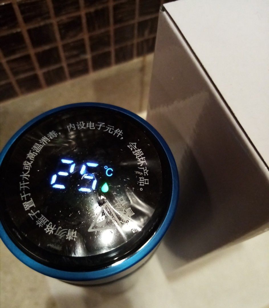 Intelligent thermal Smart Cup LED display temperature, Furniture & Home ...