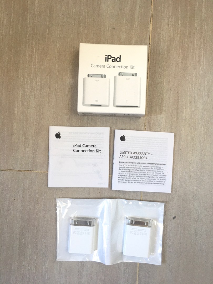 全新 Apple 原廠 iPad 絕版 相機連接套件 Genuine Apple iPad Camera Connection Kit ...
