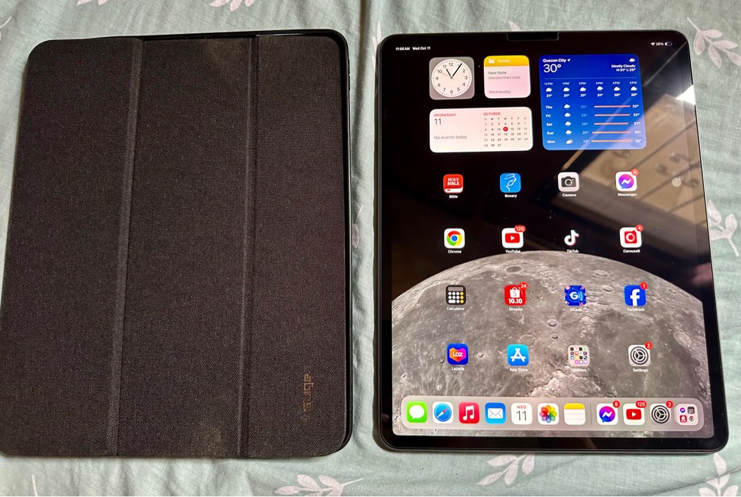iPad PRO GEN 5 12.9 INCH 256 GIG WITH M1 CHIPS WIFI SPACE GRAY, With ...