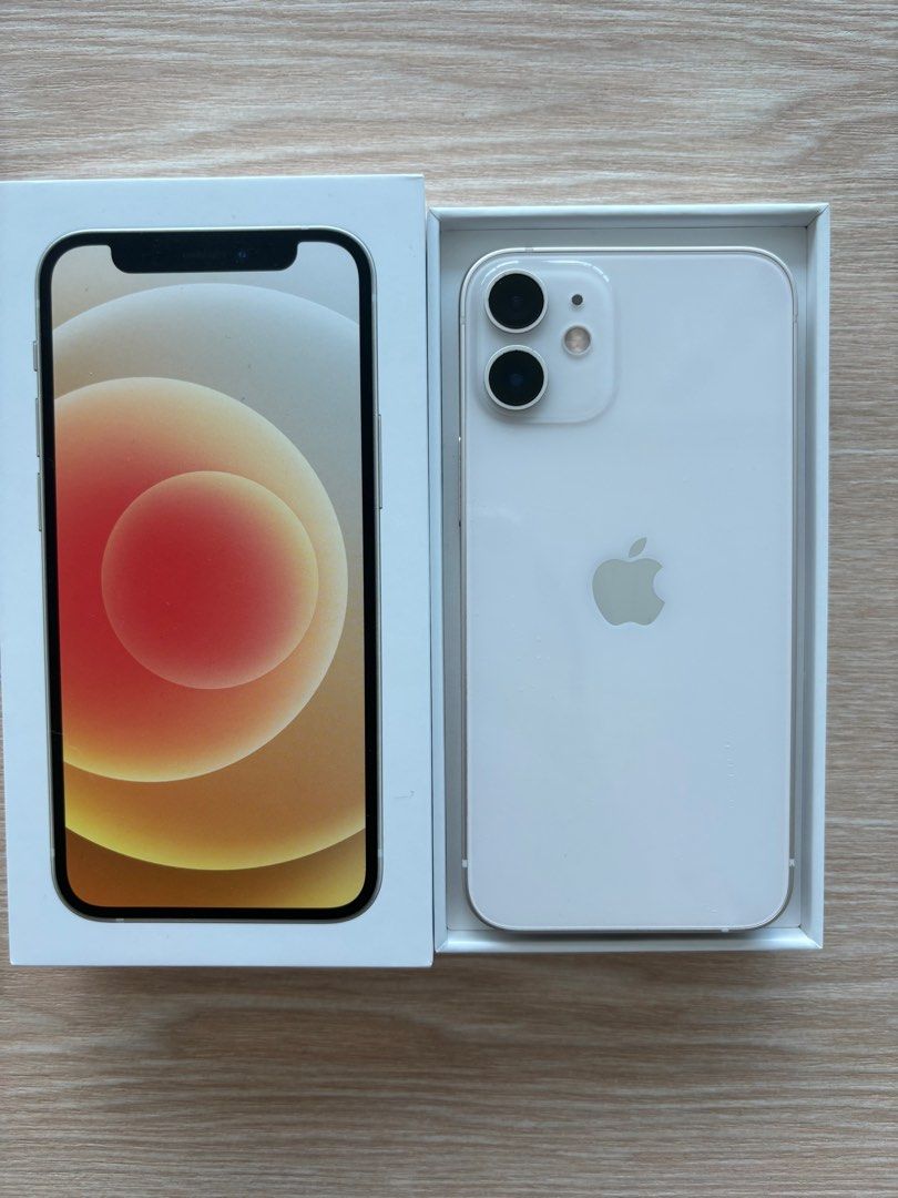 iPhone 12 Mini White 128GB, Mobile Phones & Gadgets, Mobile Phones ...