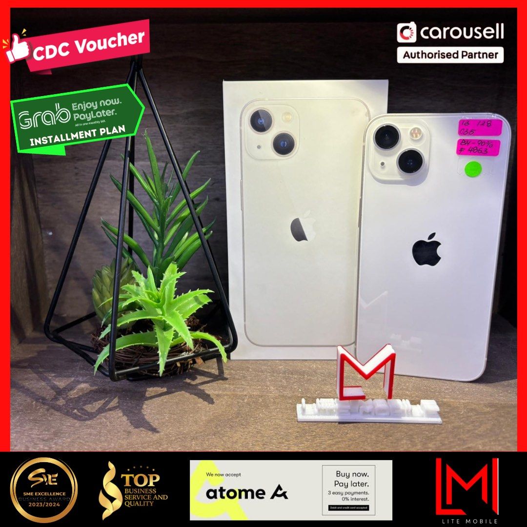 iPhone 13 Starlight 128GB, Mobile Phones & Gadgets, Mobile Phones ...