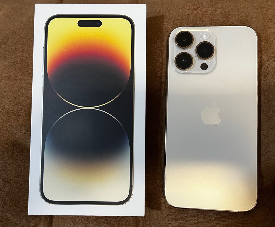 iPhone 14 Pro Max Gold 256GB, Mobile Phones & Gadgets, Mobile Phones ...
