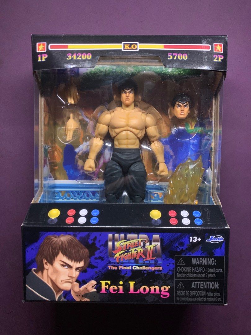 Jada toys street fighter fei long, Hobbies & Toys, Toys & Games on ...