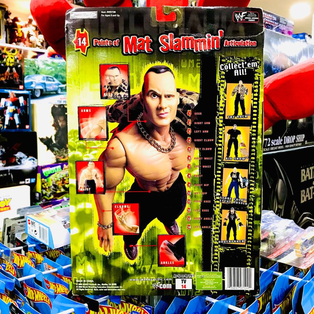 JAKKS PACIFIC 2000 WWF FC FEDERATION FIGHTER SERIES 2 - 12"INCH THE ...