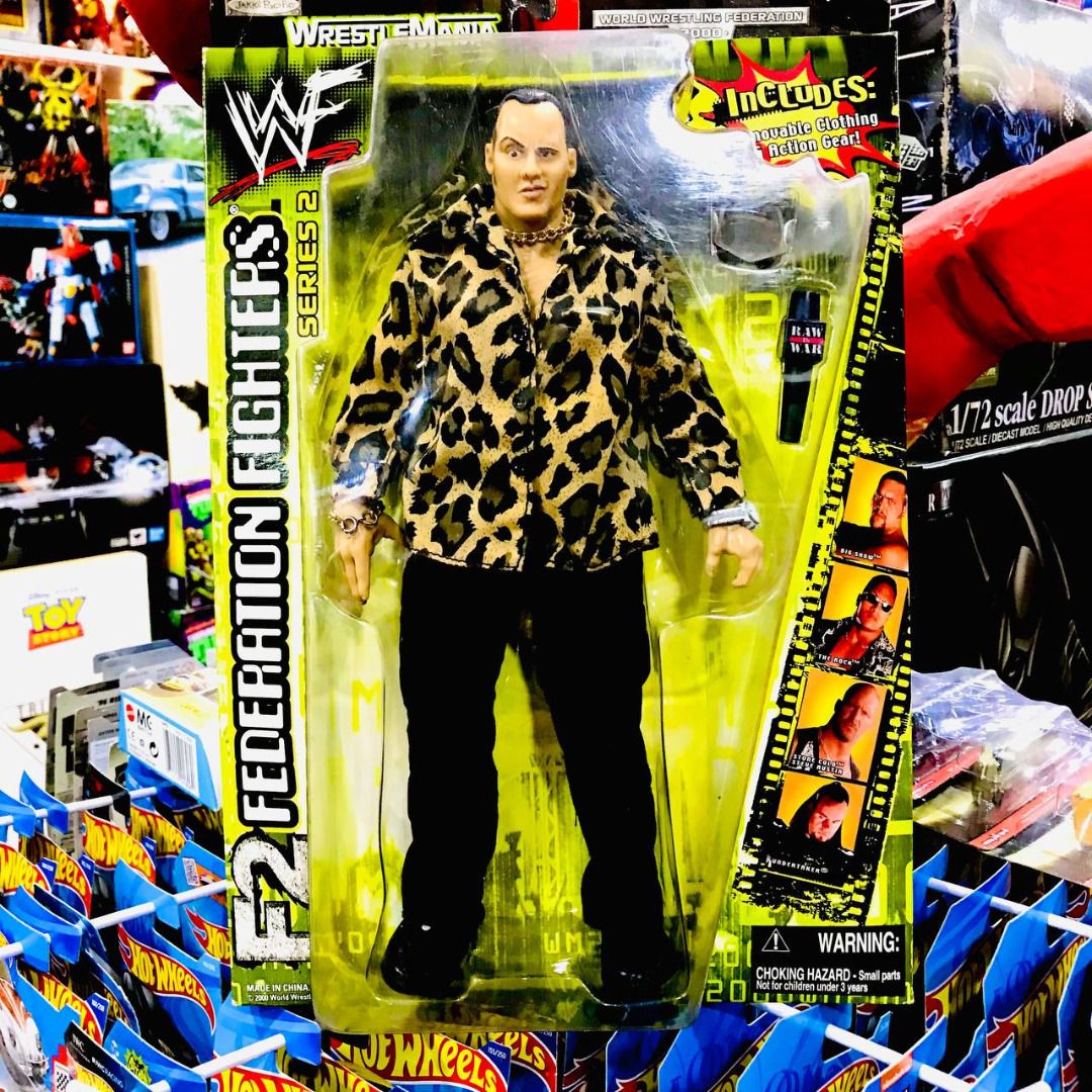 JAKKS PACIFIC 2000 WWF FC FEDERATION FIGHTER SERIES 2 - 12"INCH THE ...
