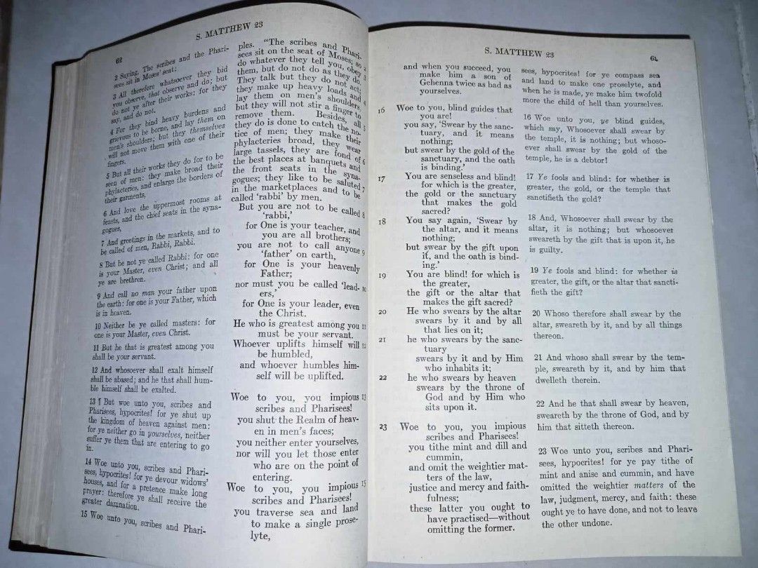 James Moffatt A New Translation with Authorized Version Parallel ...