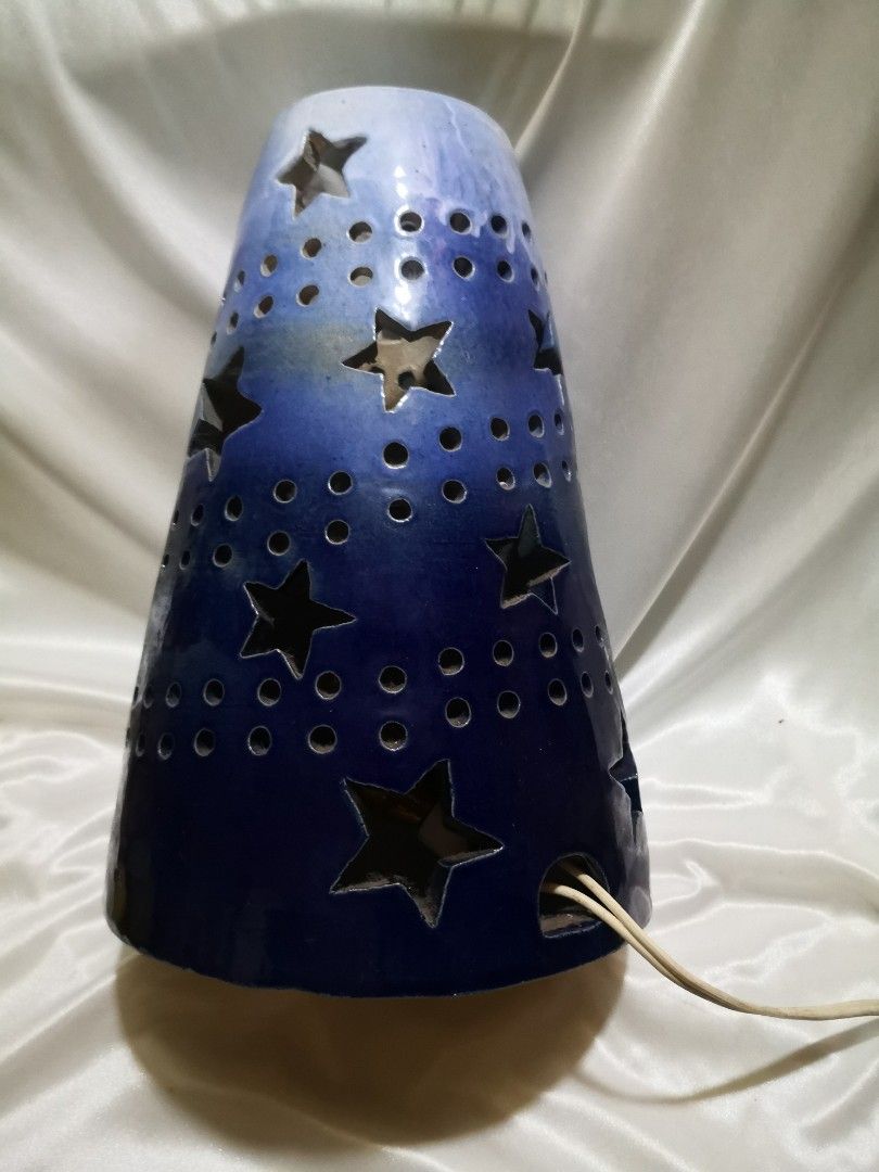 Japan surplus ceramic star lamp with light 220v, Furniture & Home Living, Home Decor, Other Home ...