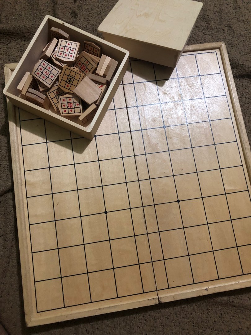 Japanese Shogi board game standard size - wood, Hobbies & Toys, Toys ...