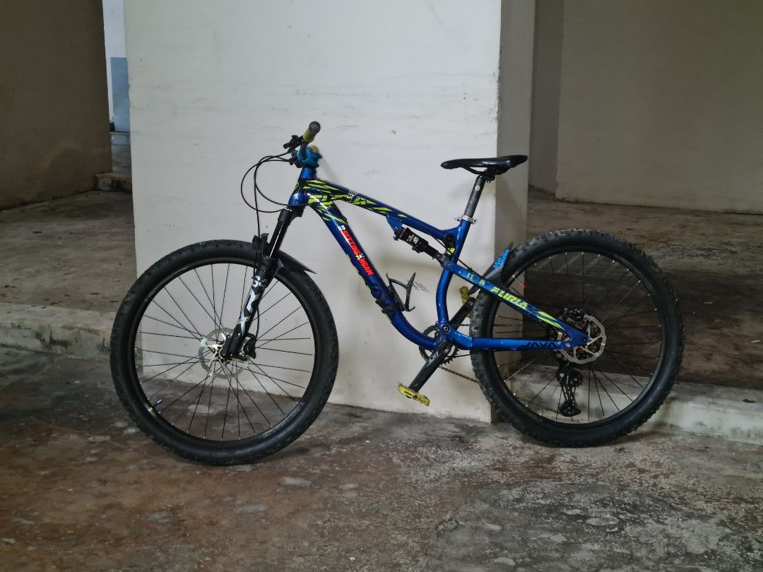 Java Furia Mountain bike bicycle full sus suspension softtail soft tail ...