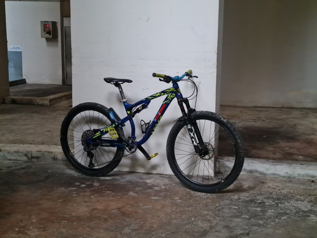 Java Furia Mountain bike bicycle full sus suspension softtail soft tail ...