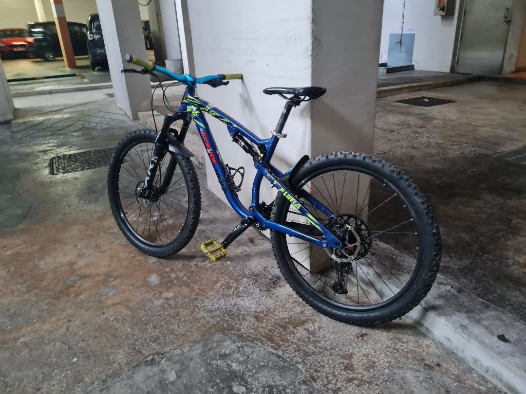 Java Furia Mountain bike bicycle full sus suspension softtail soft tail ...