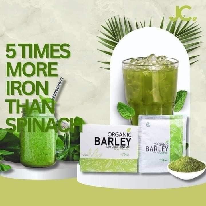 JC Organic Barley Juice or in capsules, Health & Nutrition, Health ...
