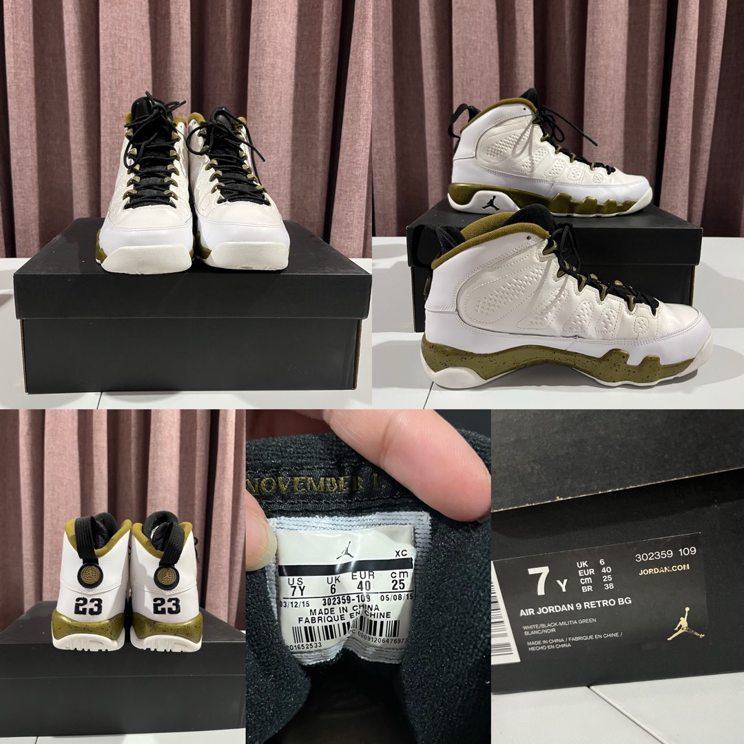 Jordan 9 Retro Statue, Men's Fashion, Footwear, Sneakers on Carousell