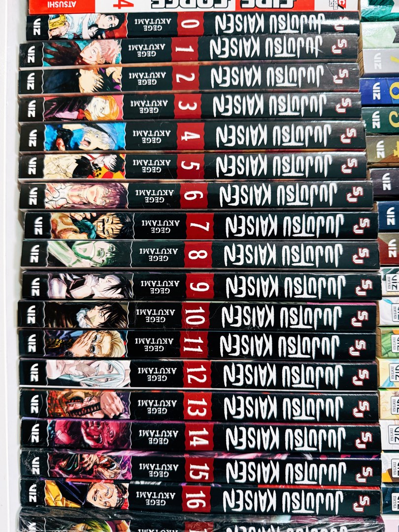 Jujutsu Kaisen Vol 1, Vol 3 - 5, Vol 10-12, Hobbies & Toys, Books & Magazines, Comics & Manga on ...