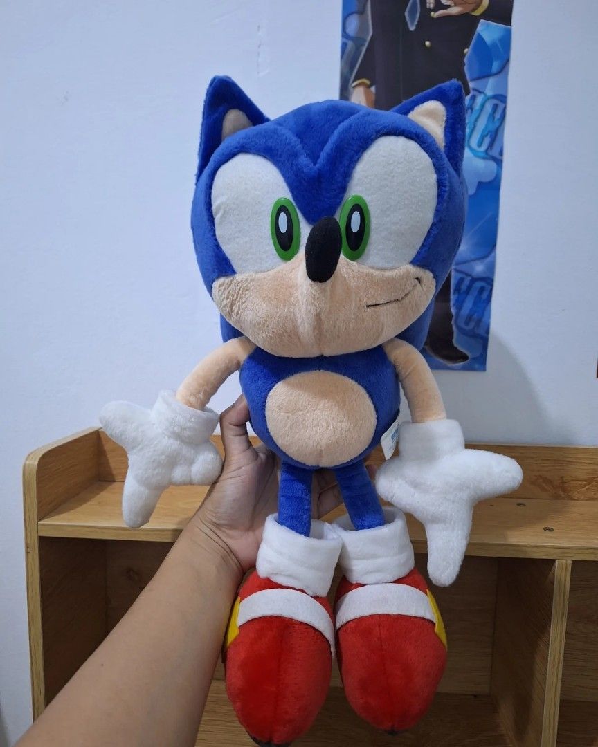 Jumbo Sega Sonic the Hedgehog x Project Plush Toy, Hobbies & Toys, Toys ...