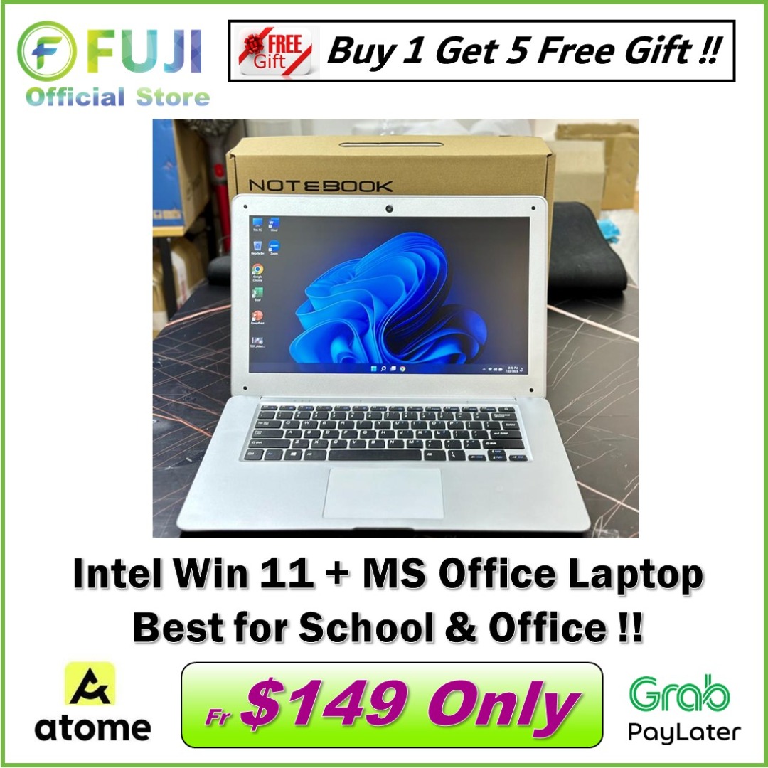 Jumper 14 Inch Slim Laptop - Perfect For Office User & HBL - Windows 11 ...