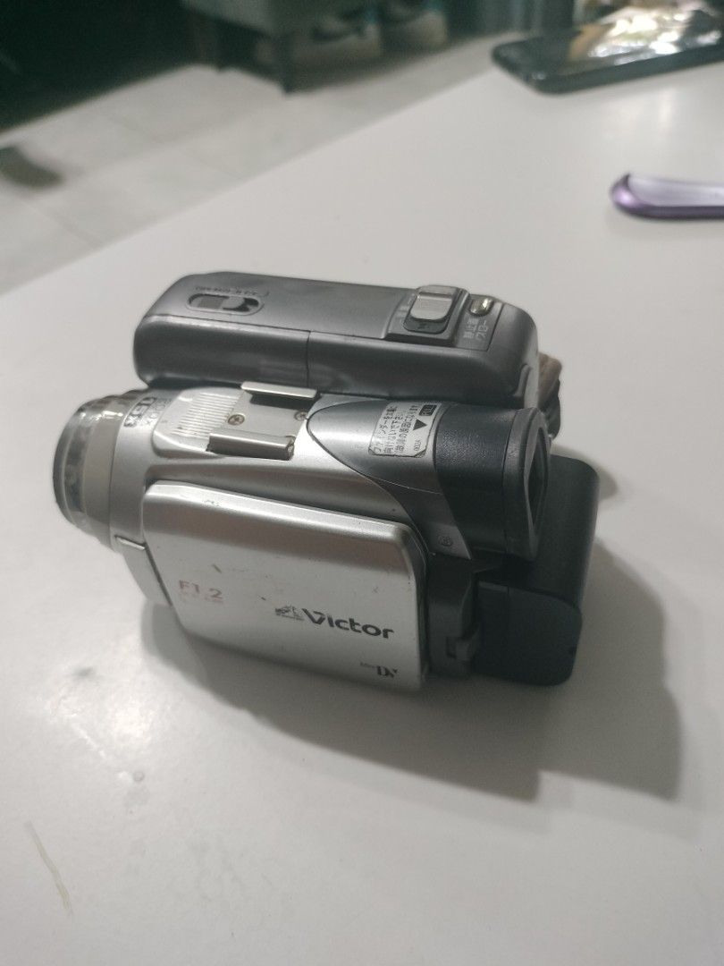 Jvc victor, f1.2 camcorder, Photography, Cameras on Carousell
