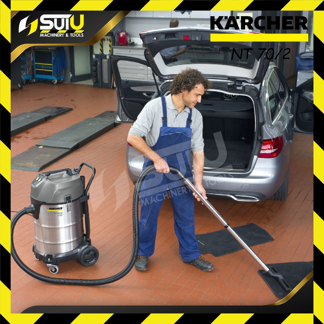 KARCHER NT 70/2 / NT70/2 ME CLASSIC 70L Wet & Dry Vacuum Cleaner / Vakum / Penyedut Habuk 2300W ...