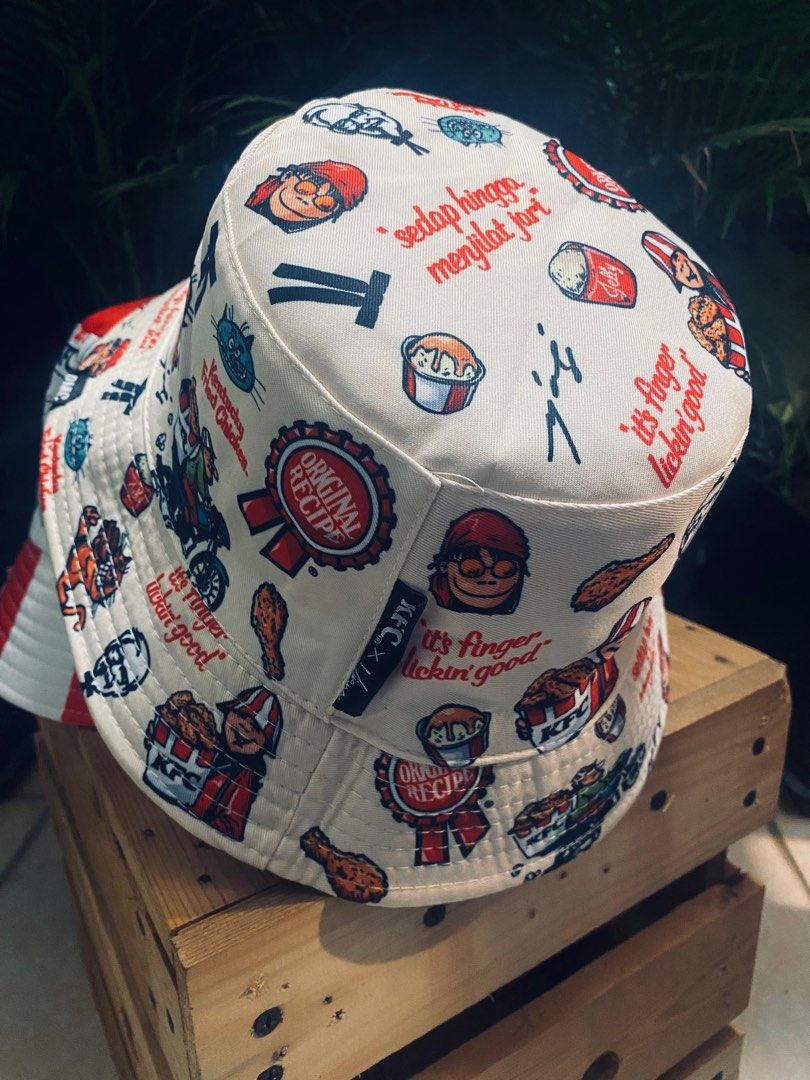 KFC BUCKET HAT, Men's Fashion, Watches & Accessories, Cap & Hats on ...