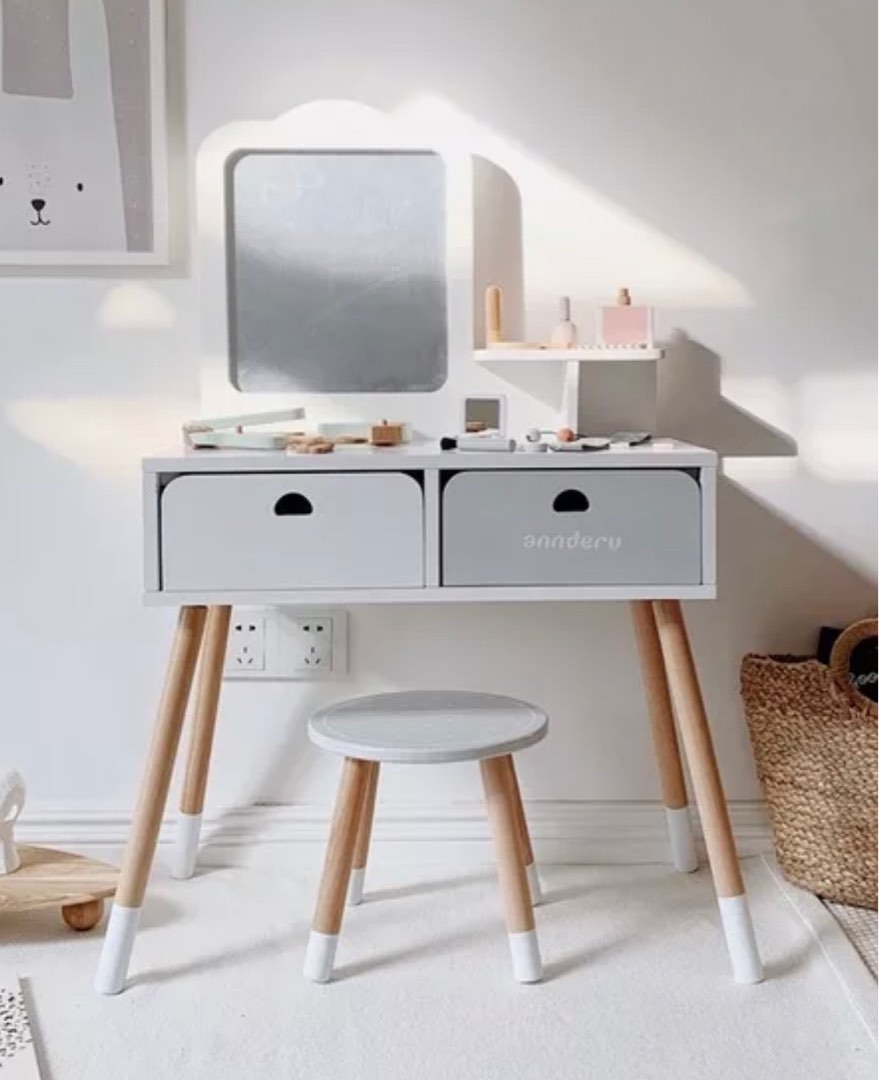 Kids Dressing Table without chair, Furniture & Home Living, Furniture ...