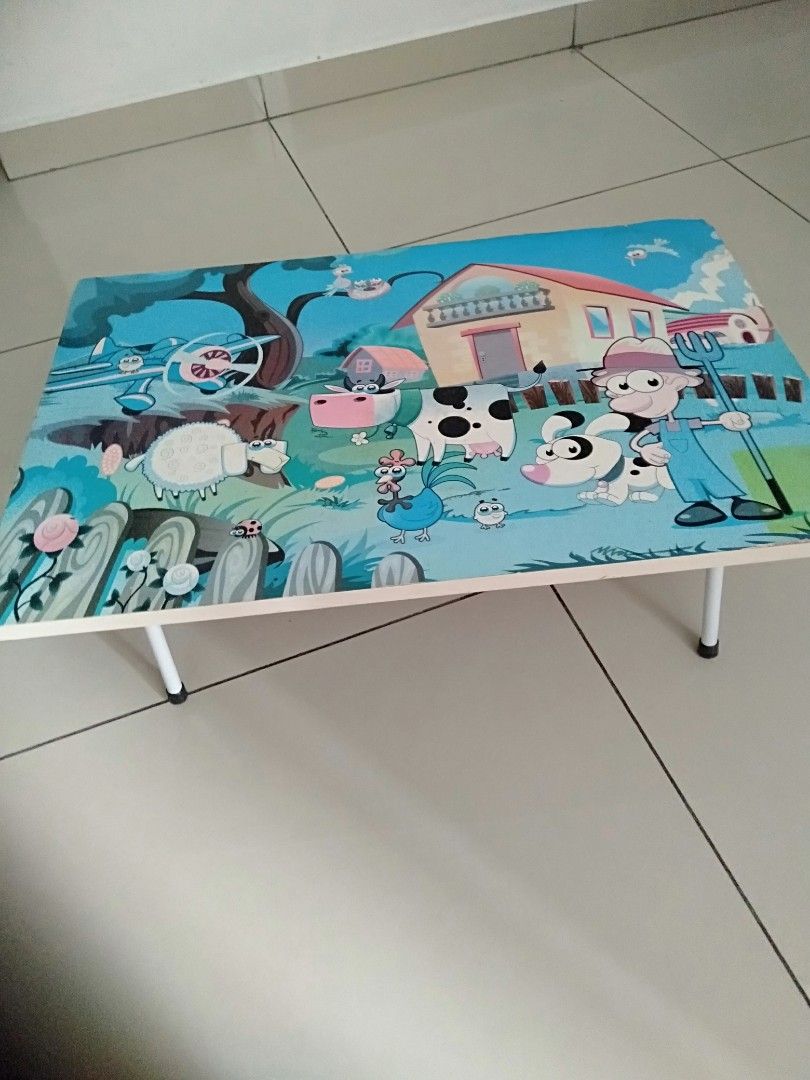 Kids written table, Furniture & Home Living, Furniture, Tables & Sets ...