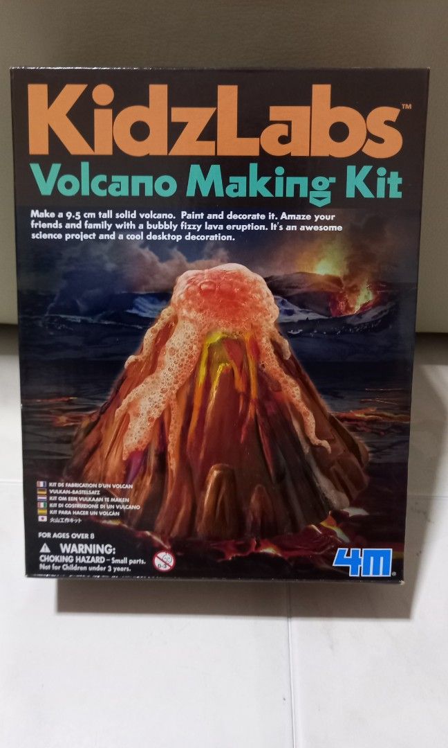 KidzLabs Volcano Making Kit, Hobbies & Toys, Toys & Games on Carousell