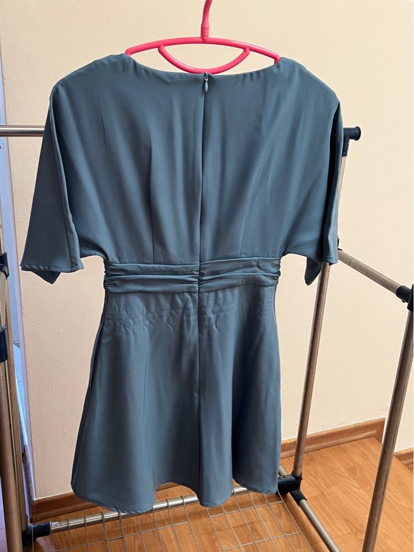 Kimono Dress in pacific blue, Women's Fashion, Dresses & Sets, Dresses ...