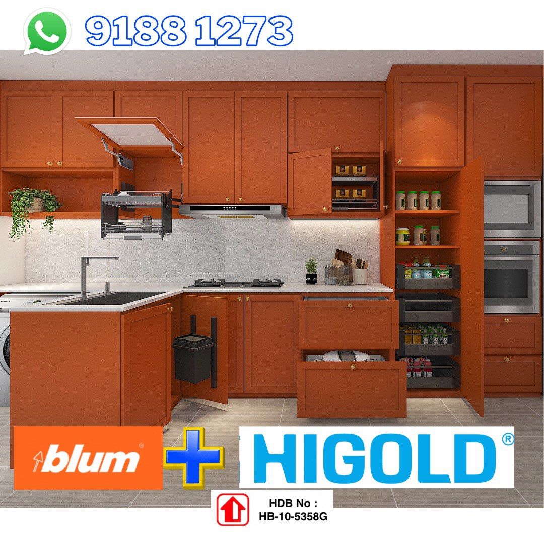 Kitchen Cabinet, Home Services, Renovations, Carpentry on Carousell