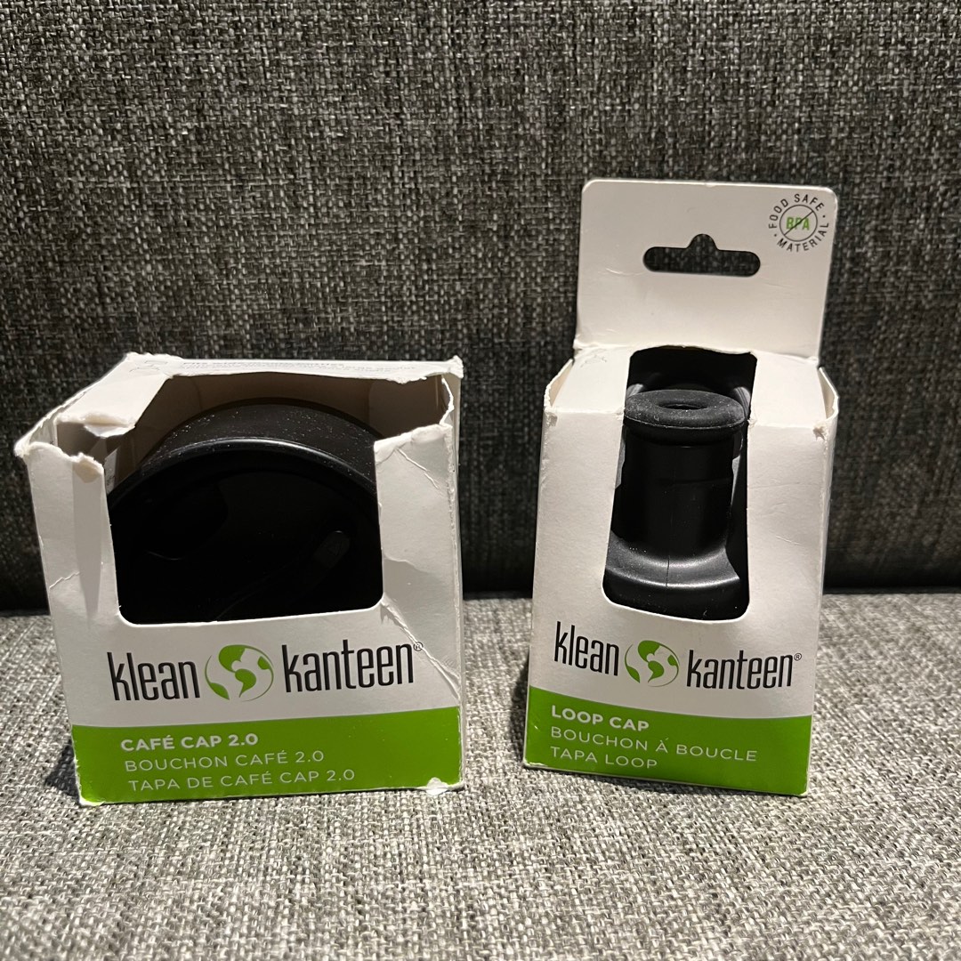 Klean Kanteen Cafe Cap 2.0 and Loop Cap $8 each, Furniture & Home ...