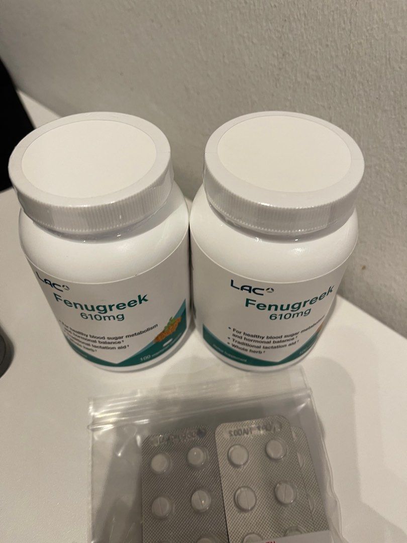 LAC Fenugreek 610mg, Health & Nutrition, Health Supplements, Vitamins ...