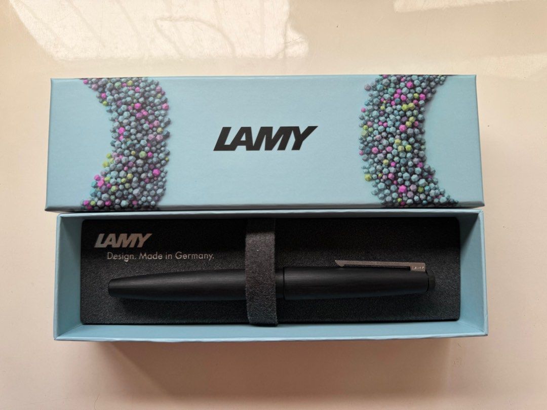 Lamy 2000 Fountain Pen (EF) Limited Edition Box, Hobbies & Toys ...