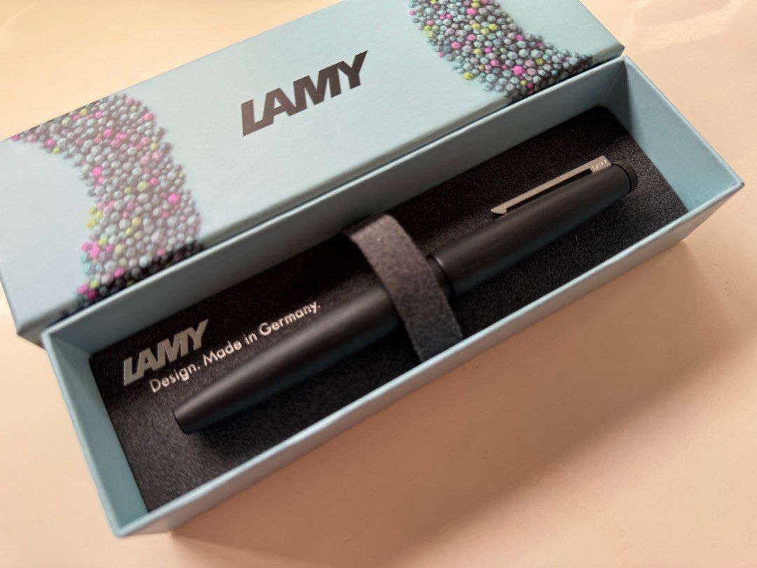 Lamy 2000 Fountain Pen (EF) Limited Edition Box, Hobbies & Toys ...