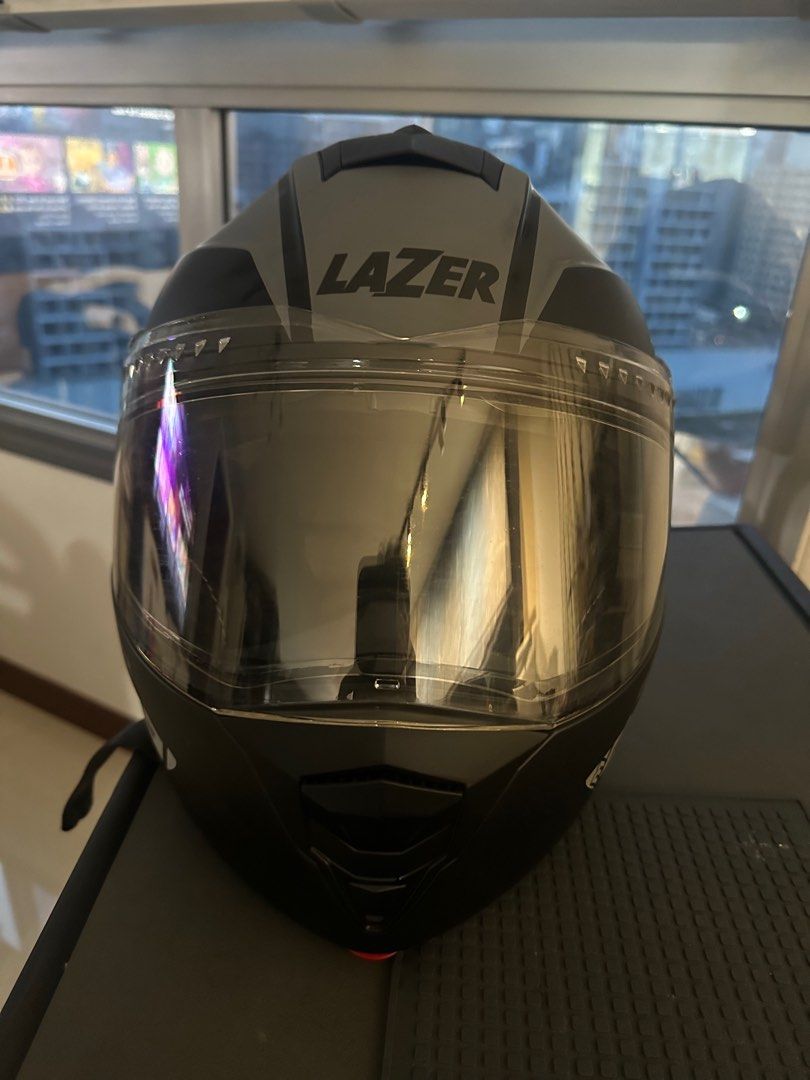 Lazer MH5 Modular Helmet, Motorcycles, Motorcycle Apparel on Carousell