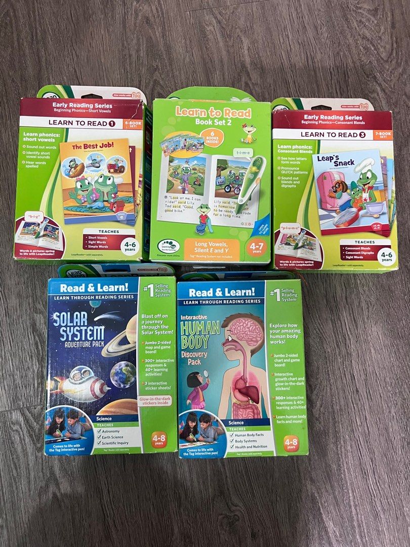 Leapfrog books, Hobbies & Toys, Books & Magazines, Children's Books on ...