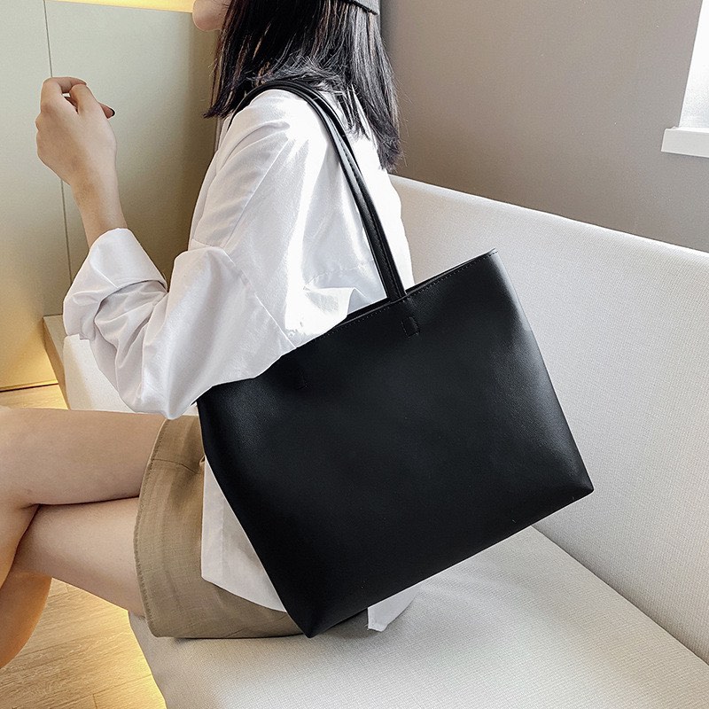 Leather Shoulder Bag Office University Bag, Announcements on Carousell