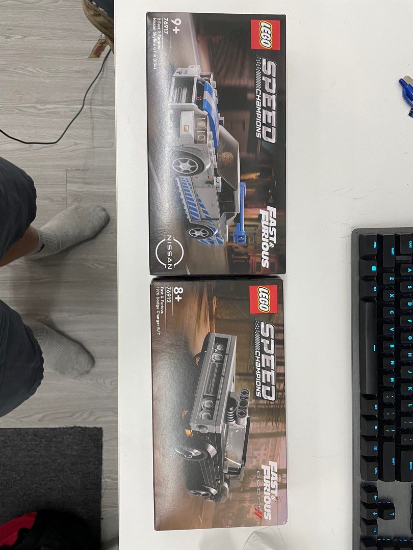 LEGO 76917 2 Fast 2 Furious Nissan Skyline GT-R and 76912 Fast ...