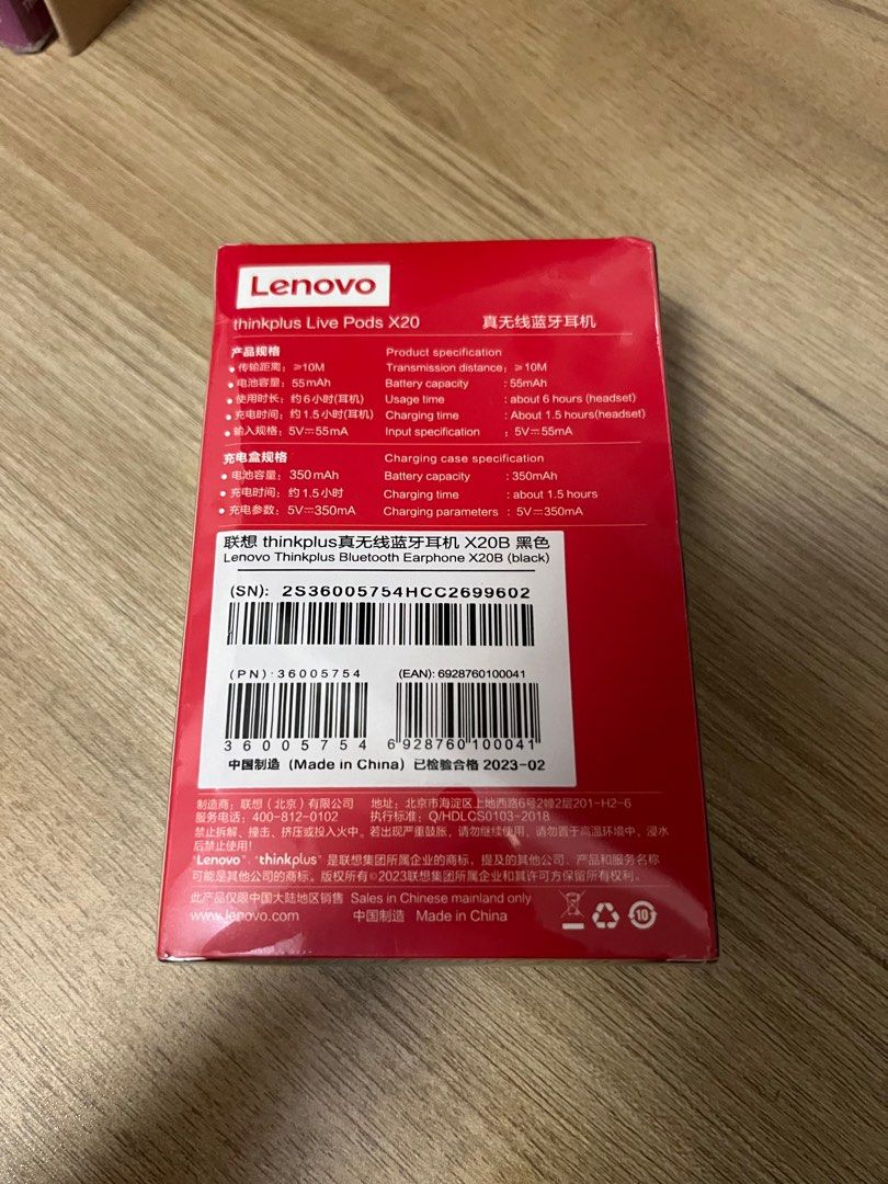 Lenovo thinkplus live pods x20, Audio, Earphones on Carousell