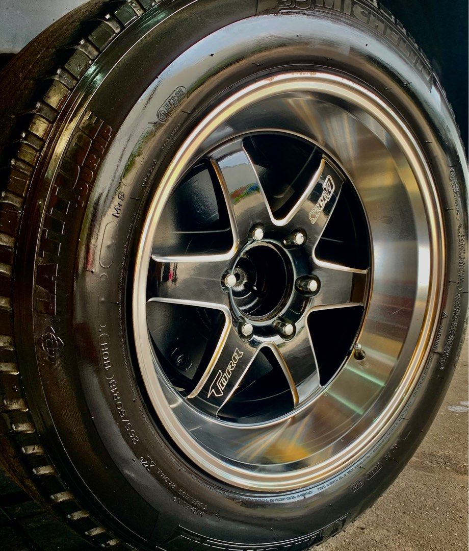 Lenso rim 4x4 18inch 10.5jj toyota hilux, triton, frontier, ford ranger ...