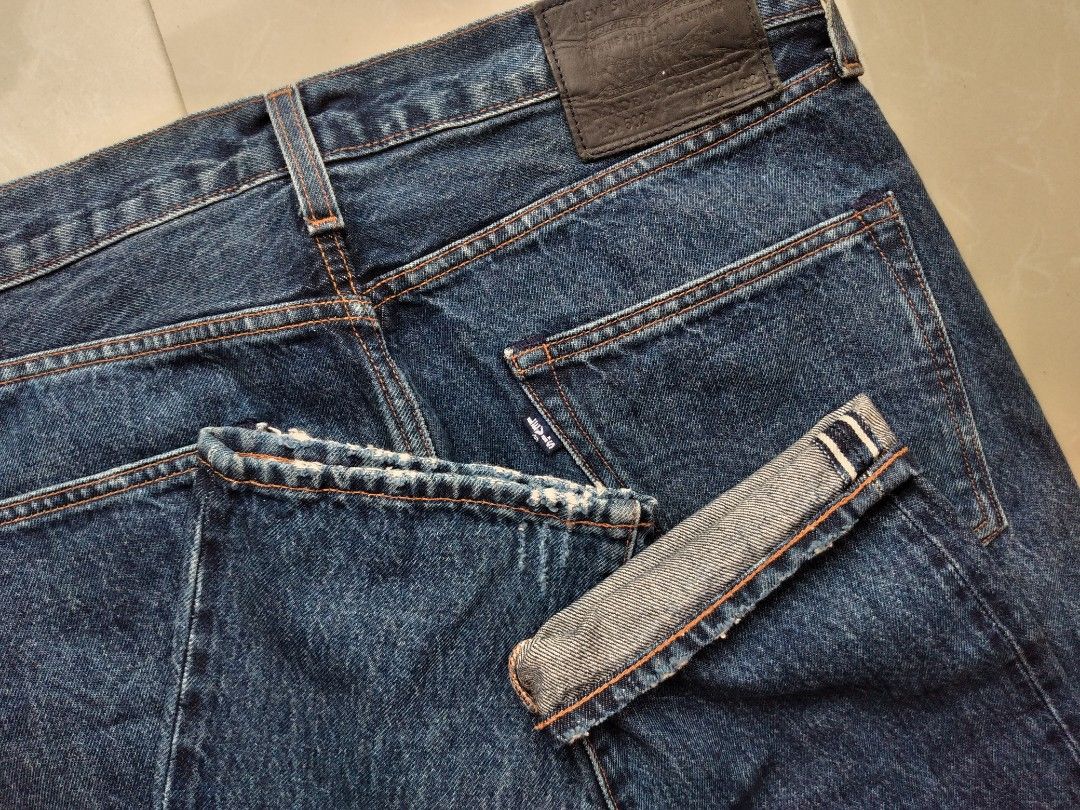 Levis 502 Made&Crafted(Selvedge), Men's Fashion, Bottoms, Jeans on ...