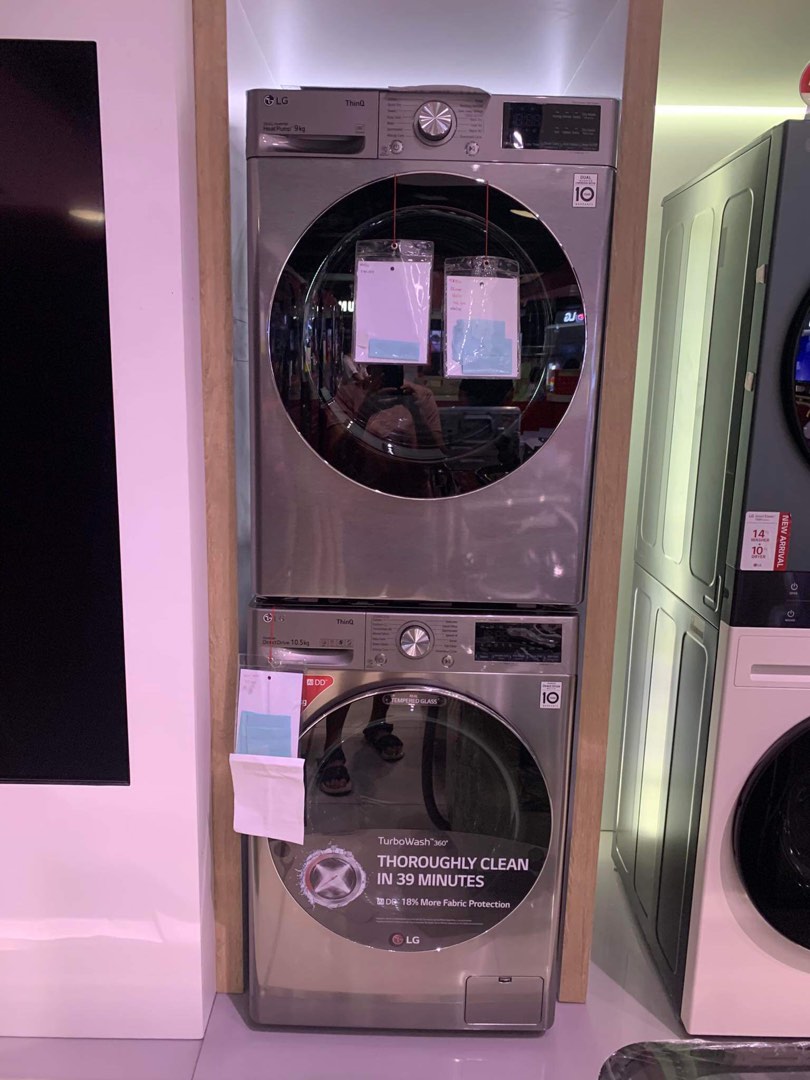 LG BUNDLE PROMO FRONT LOAD INVERTER WASHING MACHINE, TV & Home ...