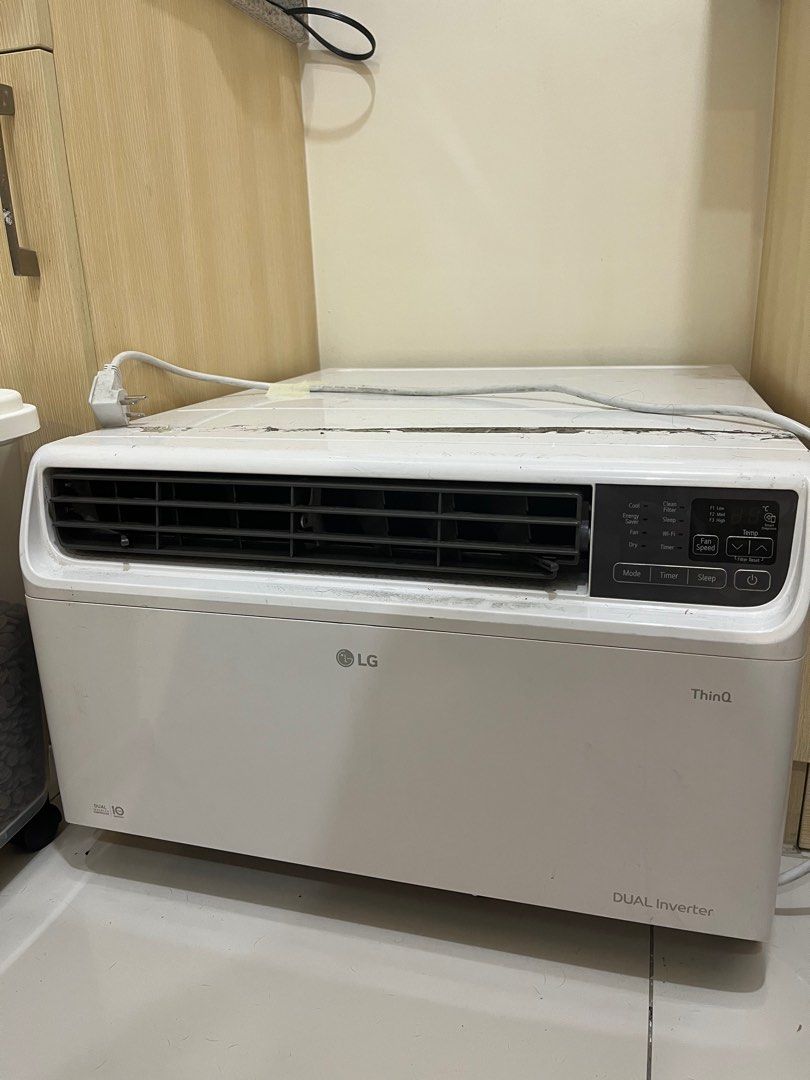 LG Dual Inverter Aircon 1 .5HP Window Type, TV & Home Appliances, Air ...
