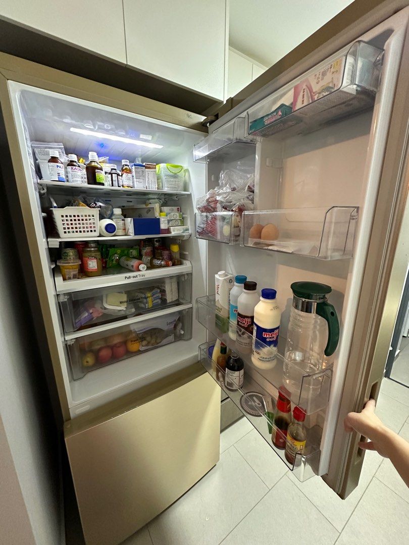 LG fridge Gold, TV & Home Appliances, Kitchen Appliances, Refrigerators ...