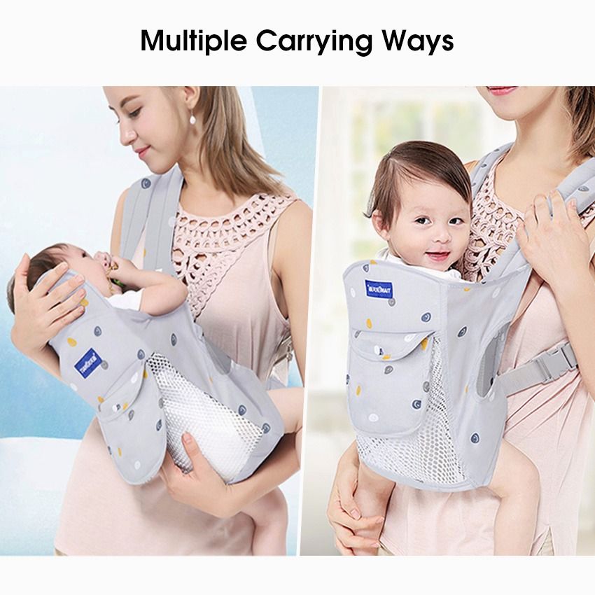 Lightweight Baby Carrier Front And Back Infant Sling Wrap Backpack ...