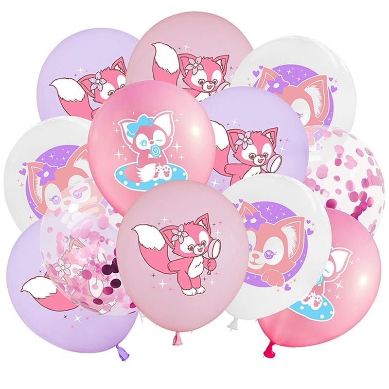 LinaBell Birthday Theme Set: Happy Birthday Banner, Big Cake Topper ...