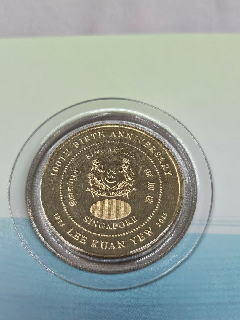 LKY 100th Birth Anniversary coin, Hobbies & Toys, Memorabilia ...