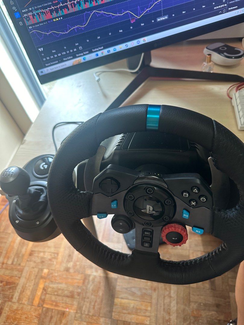 Logitech G29 Steering Wheel, pedal and Shifter, Video Gaming, Gaming ...