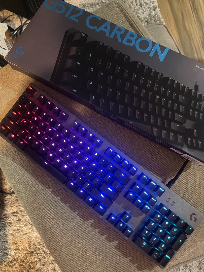 Logitech G512 Carbon, Computers & Tech, Parts & Accessories, Computer ...