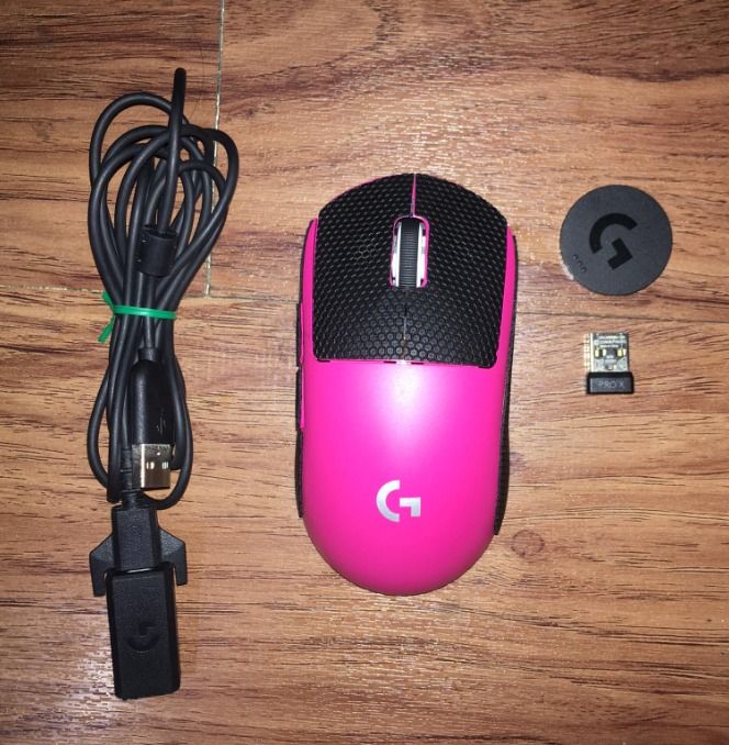 Logitech GPro Superlight (Magenta/Pink), Computers & Tech, Parts ...