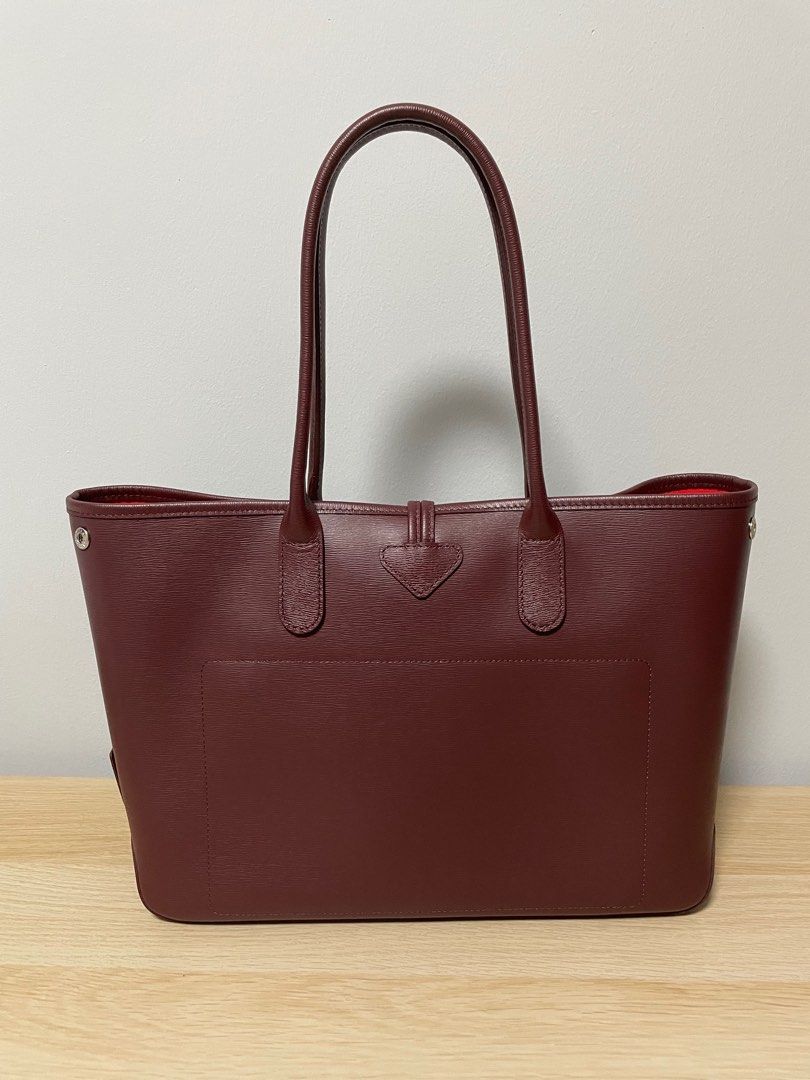 Longchamp Maroon Bag, Luxury, Bags & Wallets on Carousell