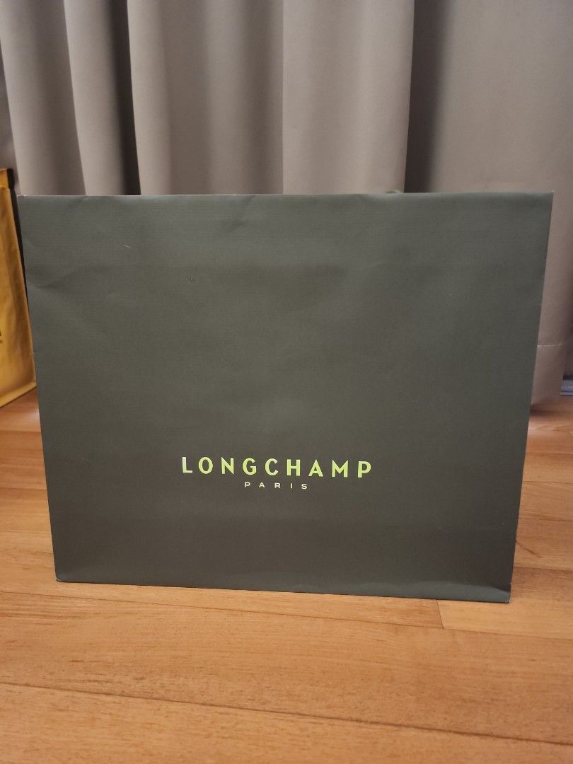 Longchamp paper bag, Everything Else on Carousell